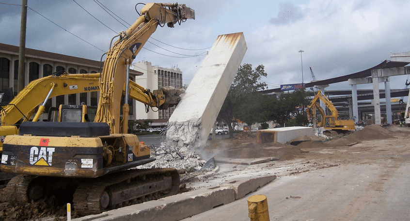 Demolition of IH 10 W / Beltway 8 Interchange | Highway Demolition